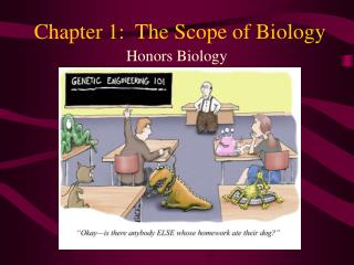 PPT - Chapter 1: The Scope of Biology PowerPoint Presentation, free ...