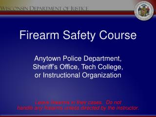 PPT - Firearm Safety Course PowerPoint Presentation, free download - ID ...