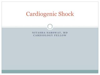 PPT - Cardiogenic Shock PowerPoint Presentation, free download - ID:3009162