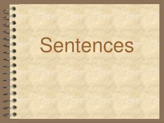 PPT - Sentences PowerPoint Presentation, free download - ID:3033781