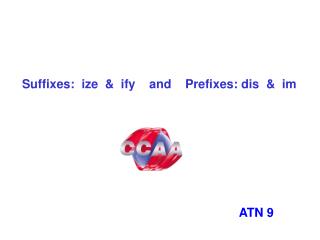 PPT - Derivational Relations: Sort 11 (Suffixes al, ial, -ic ...