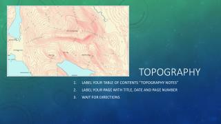 Site analysis topography PowerPoint (PPT) Presentations, Site analysis ...