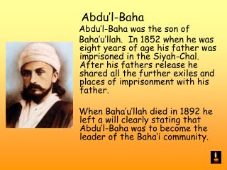 PPT - Abdu’l-Baha PowerPoint Presentation, free download - ID:3071576