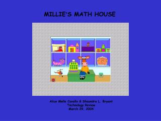 PPT - MILLIE ’ S MATH HOUSE PowerPoint Presentation, free download - ID ...