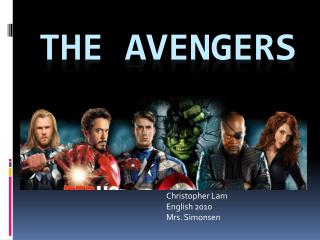 PPT - The Avengers PowerPoint Presentation, free download - ID:3079795