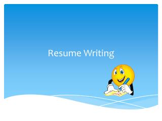 PPT - Resume Writing PowerPoint Presentation, free download - ID:3100255