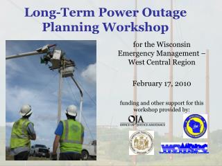 PPT - Long-Term Power Outage Planning Workshop PowerPoint Presentation ...