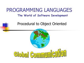 PPT - PROGRAMMING LANGUAGES PowerPoint Presentation, free download - ID ...