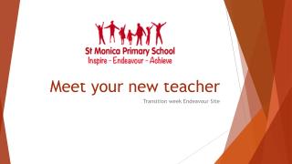 PPT - Meet your new teacher PowerPoint Presentation, free download - ID ...