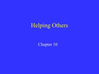 PPT - Helping Others PowerPoint Presentation, free download - ID:3114636
