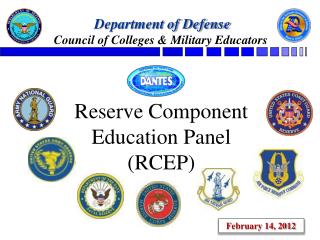 PPT - Reserve Component Education Panel (RCEP) PowerPoint Presentation ...
