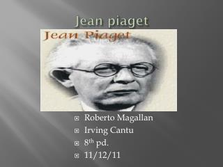 PPT - Jean piaget PowerPoint Presentation, free download - ID:3135884