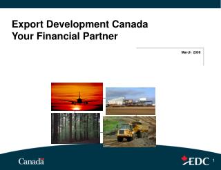 PPT - Export Development Canada Your Financial Partner PowerPoint ...