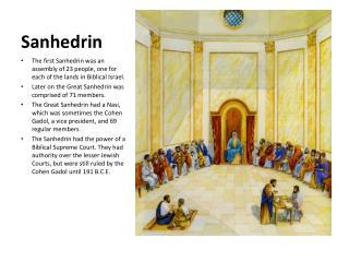 PPT - Sanhedrin PowerPoint Presentation, free download - ID:3180652
