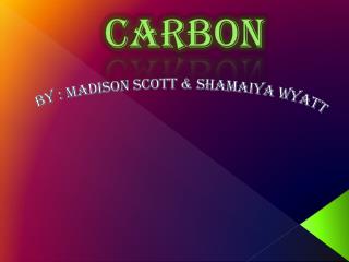 PPT - carbon PowerPoint Presentation, free download - ID:3190084