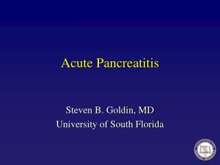 PPT - Acute Pancreatitis PowerPoint Presentation, free download - ID ...