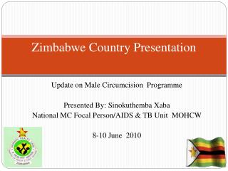 PPT - Zimbabwe Country Presentation PowerPoint Presentation, free download - ID:3207355