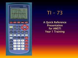 PPT - TI – 73 PowerPoint Presentation, free download - ID:3212595