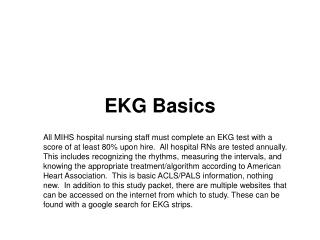 PPT - EKG Basics PowerPoint Presentation, free download - ID:3222995