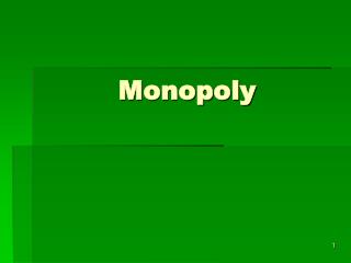 PPT - Monopoly PowerPoint Presentation, free download - ID:3223136