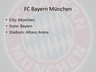 PPT - FC Bayern München PowerPoint Presentation, free download - ID:3257956