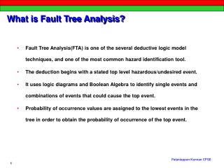 PPT - What is Fault Tree Analysis? PowerPoint Presentation, free ...