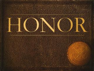 PPT - Honor PowerPoint Presentation, free download - ID:3537425