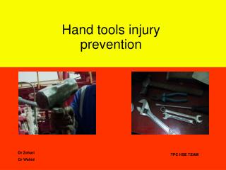 PPT - Hand tools injury prevention PowerPoint Presentation, free ...