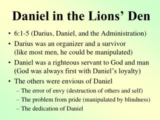 PPT - Daniel in the Lions’ Den PowerPoint Presentation, free download ...