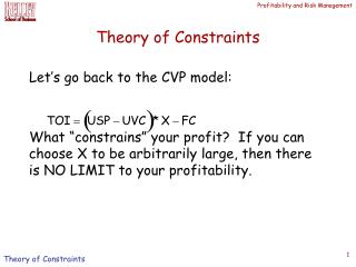 PPT - Theory of Constraints PowerPoint Presentation, free download - ID ...