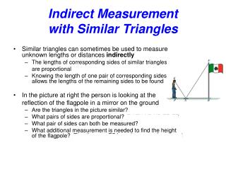 PPT - Indirect Measurement with Similar Triangles PowerPoint ...