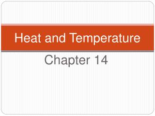 PPT - Heat and Temperature PowerPoint Presentation, free download - ID ...