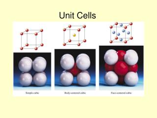 PPT - Unit Cells PowerPoint Presentation, free download - ID:3728687