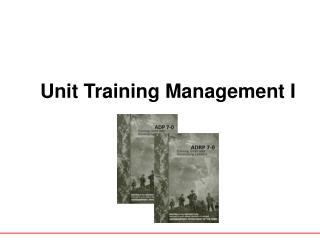 PPT - Unit Training Management I PowerPoint Presentation, free download ...