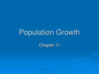 PPT - Population Growth PowerPoint Presentation, free download - ID:3787320