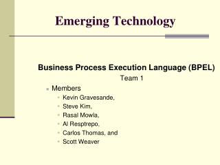 PPT - Emerging Technology PowerPoint Presentation, free download - ID ...