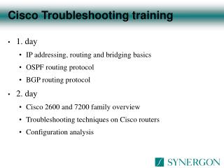 PPT - Cisco Troubleshooting training PowerPoint Presentation, free ...