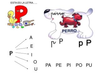 PPT - La letra Pp PowerPoint Presentation - ID:4758199