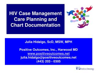 PPT - HIV Case Management Care Planning and Chart Documentation PowerPoint Presentation - ID:383276