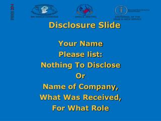 PPT - Disclosure Slide PowerPoint Presentation, free download - ID:3848476