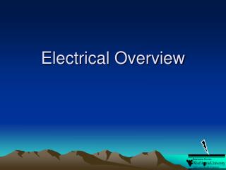 PPT - Electrical Overview PowerPoint Presentation, free download - ID ...