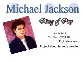 PPT - Michael Jackson PowerPoint Presentation, free download - ID:3935285