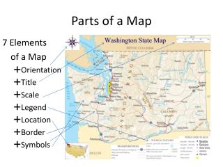 PPT - Parts of a Map PowerPoint Presentation, free download - ID:3939320