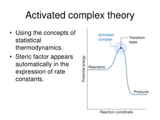 PPT - Activated complex theory PowerPoint Presentation, free download ...