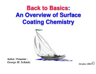 PPT - Back to Basics : An Overview of Surface Coating Chemistry ...