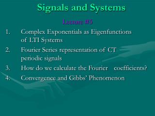 PPT - Signals and Systems PowerPoint Presentation, free download - ID ...