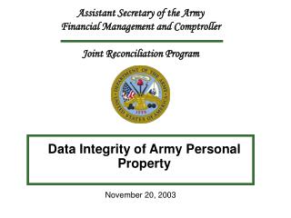 PPT - U.S. Army GFEBS Line of Accounting United States Army Financial ...