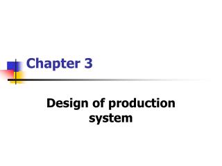 PPT - Chapter 3 PowerPoint Presentation, free download - ID:404144