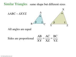 PPT - Similar Triangles PowerPoint Presentation, free download - ID:4055478