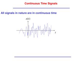 PPT - Continuous Time Signals PowerPoint Presentation, free download ...